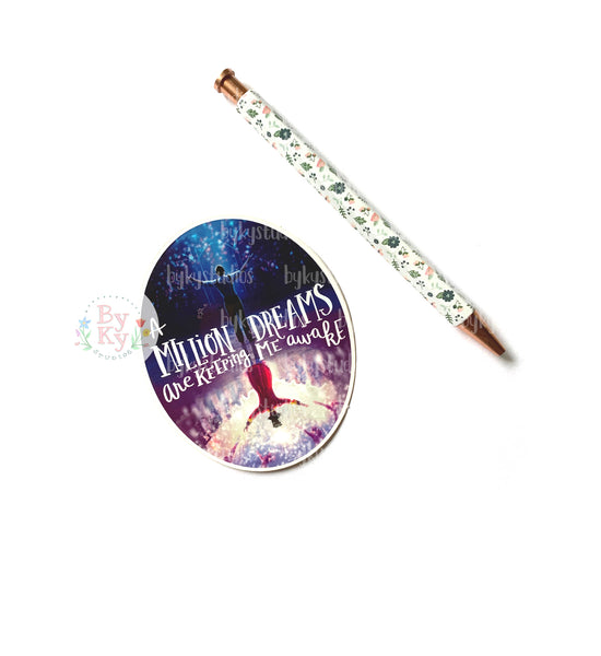 Greatest Showman Vinyl Sticker – By Ky Studios